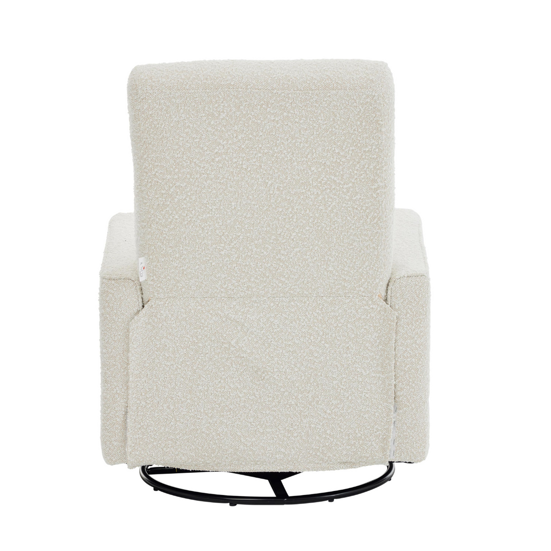 Paige Glider Recliner Nursery Chair in Vanilla Boucle | iL Tutto UK